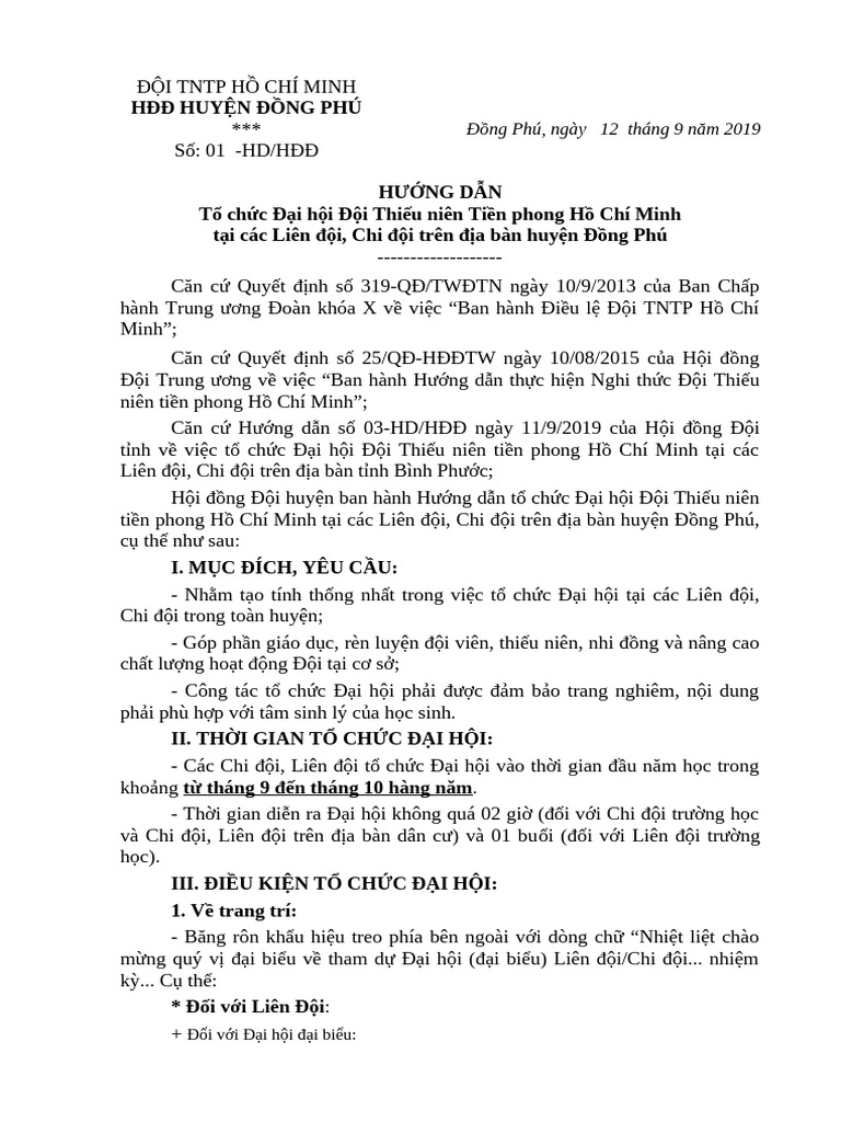 HD DH Chi Doi Lien Doi HC | PDF