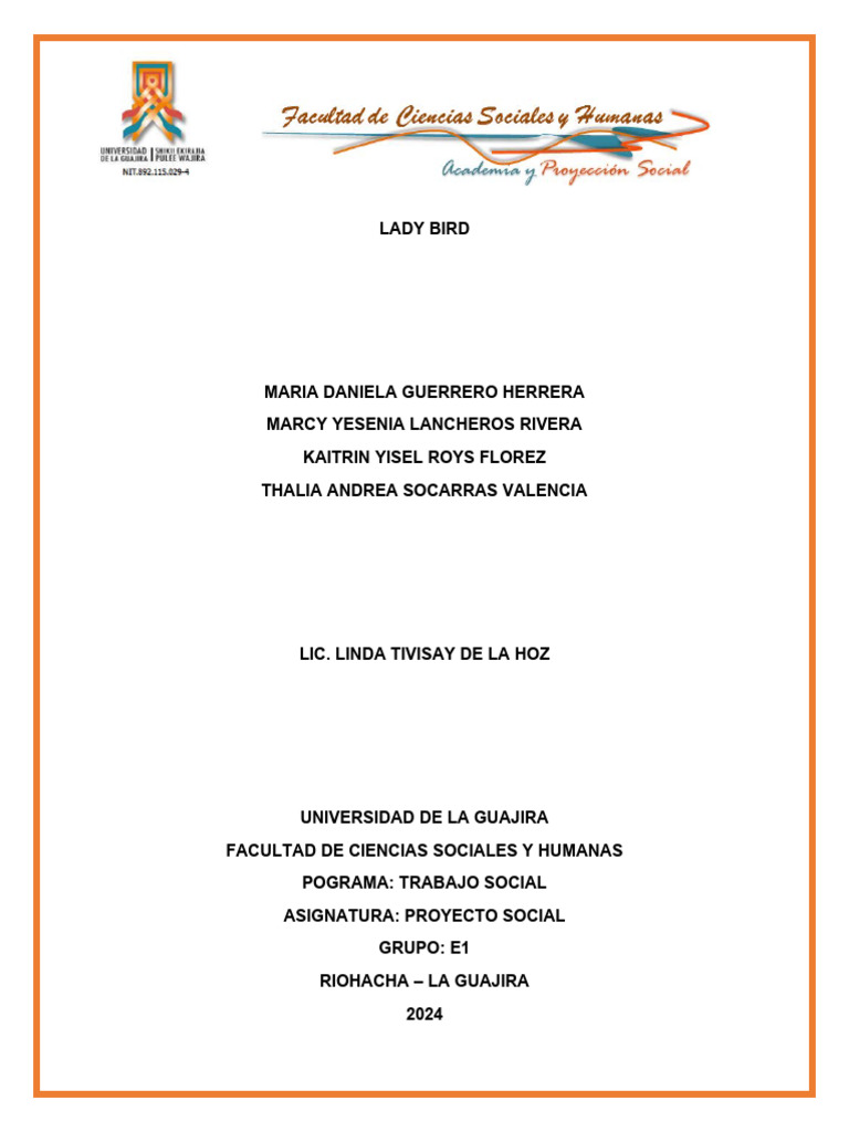 Lady Bird | PDF | Familia