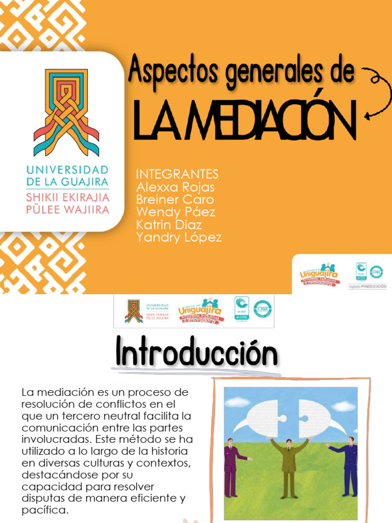 La Mediacion | PDF | Mediación | Conflicto (proceso)