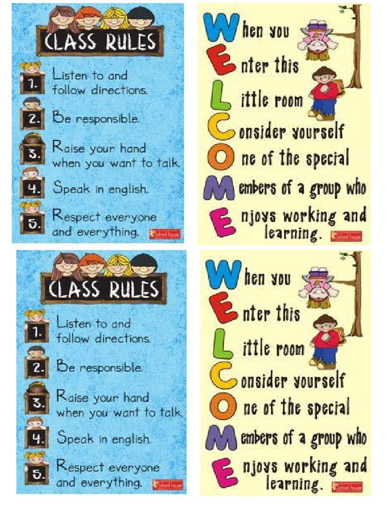 Class Rules | PDF