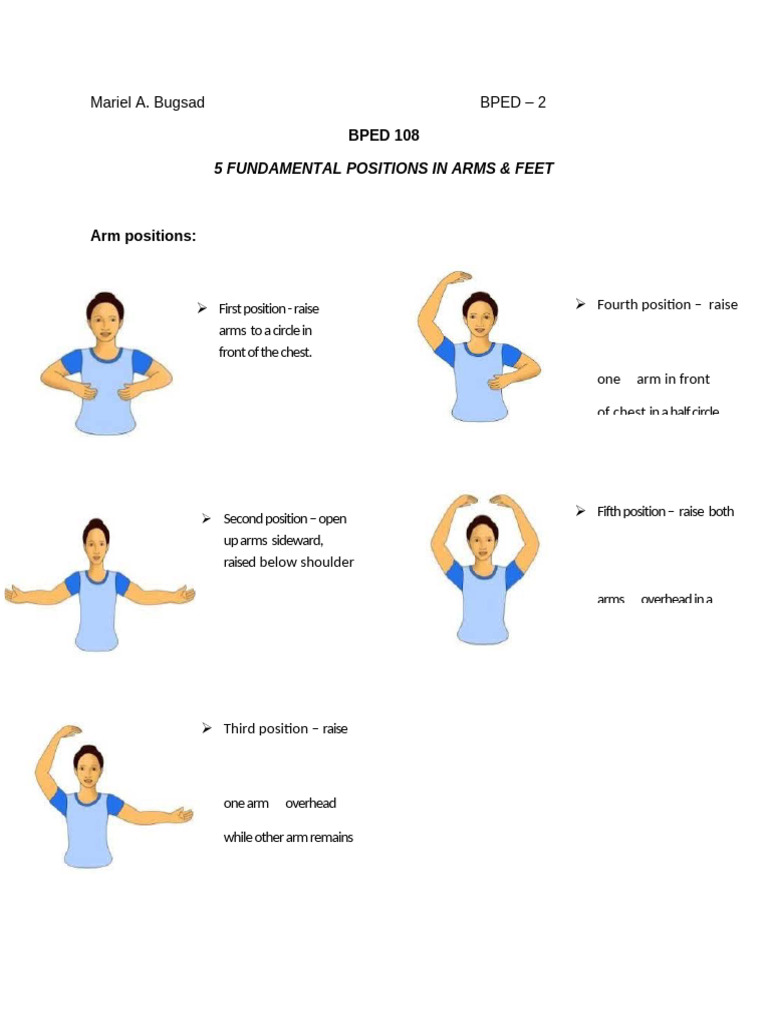 5 Fundamental Positions | PDF