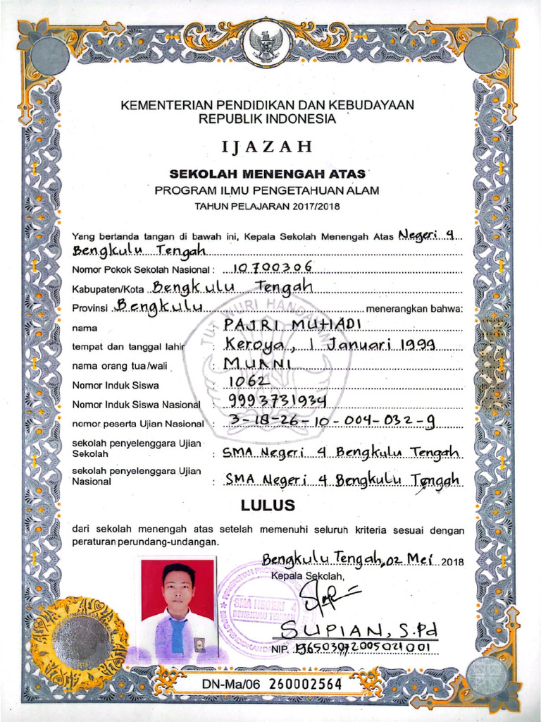 Ijazah Pajri - 11zon | PDF