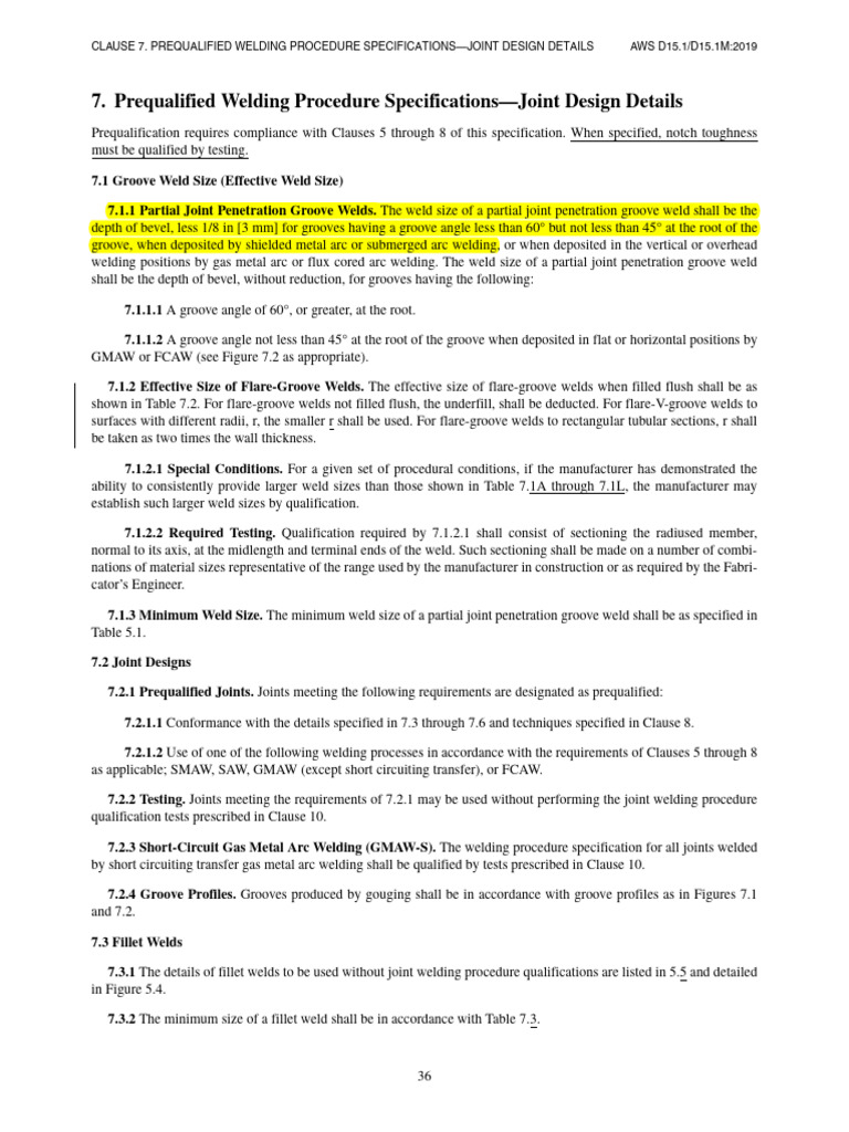 Partial Penetration Joint With Fillet WPS | PDF | Welding | Construction