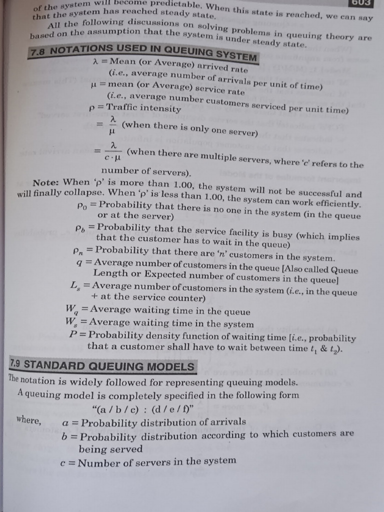 Queuing Model Opm | PDF | Probability Theory | Applied Mathematics