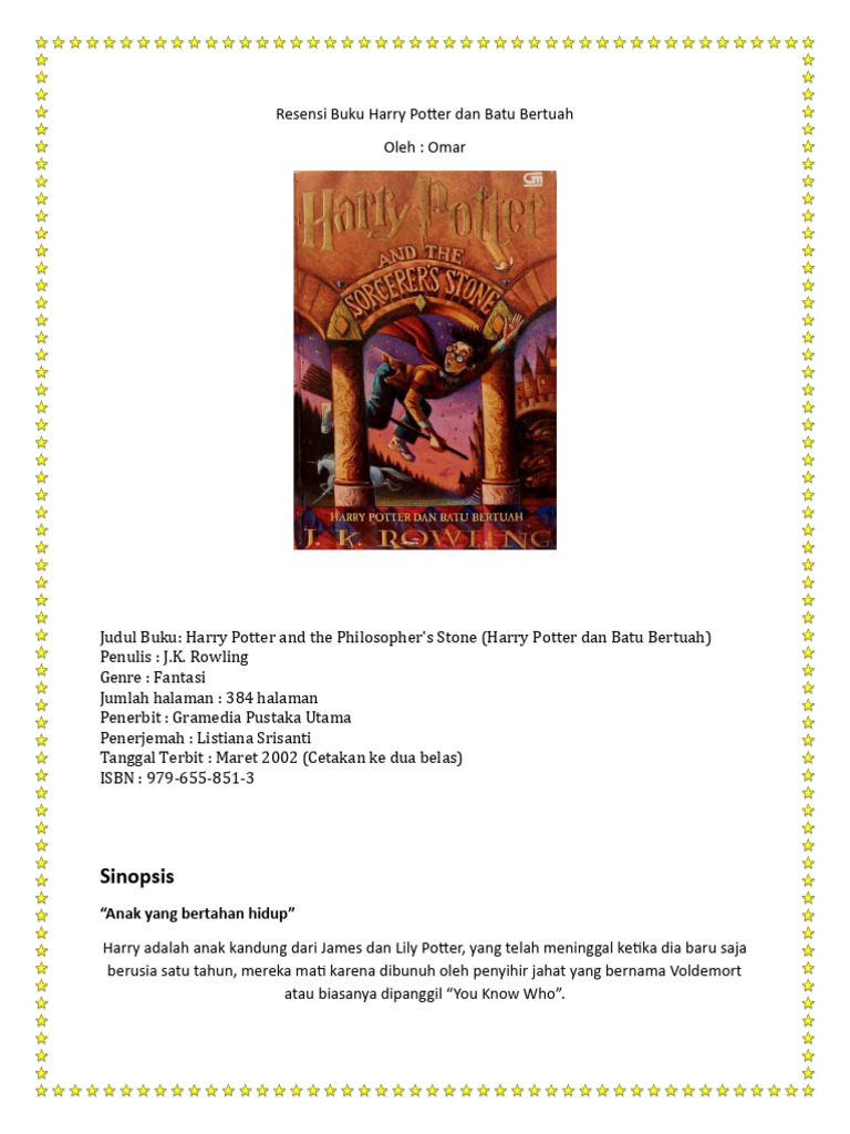 Resensi Buku Omar | PDF | Fiksi Misteri, Thriller, & Kejahatan | Fiksi Umum