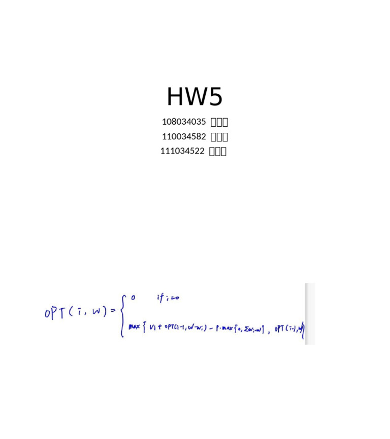Algo Hw5 Group1 | PDF
