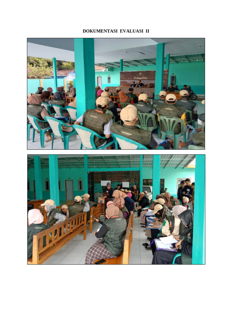 Dokumentasi Evaluasi Ii & Iii | PDF