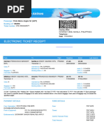 Manage Booking for Philippine Airlines | PDF | Finance & Money Management