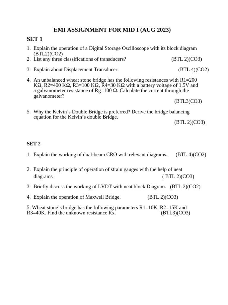 Engineering Measurement Insights | PDF | Teaching Methods & Materials | Technology & Engineering