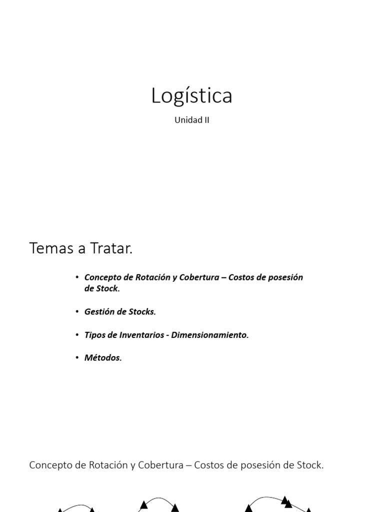 Gestión de Stocks y Rotación Eficiente | PDF | Business | Logística