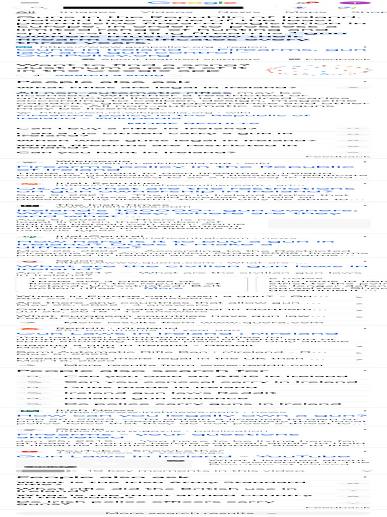 Can - You Own A Hunting Rifle in Ireland - Google Search | PDF ...