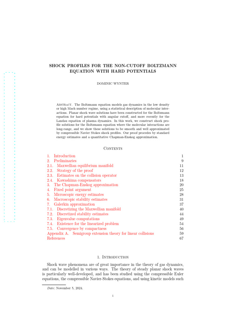 Shock Profiles For The Non-Cutoff Boltzmann Equation With Hard ...