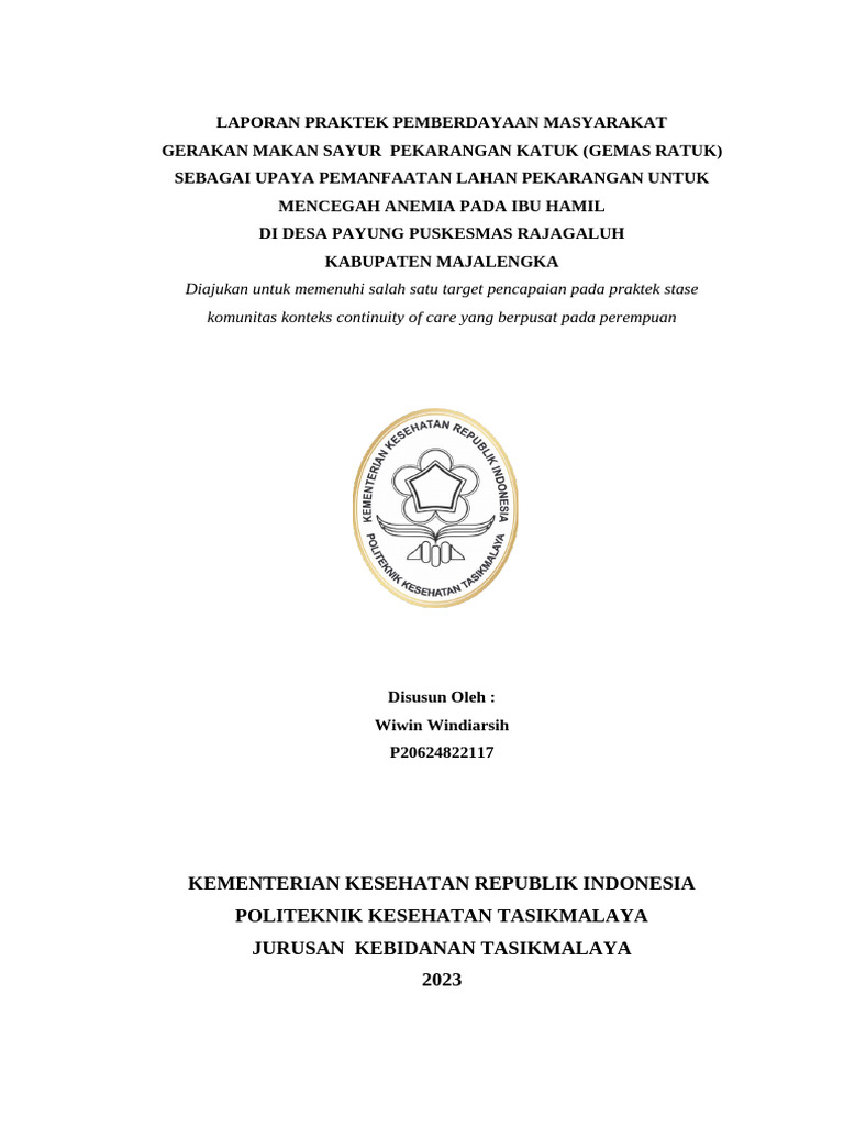 Laporan Inovasi Windi | PDF