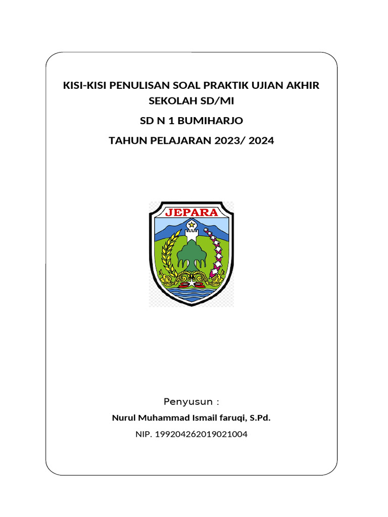 Ujian Praktek 2023 | PDF