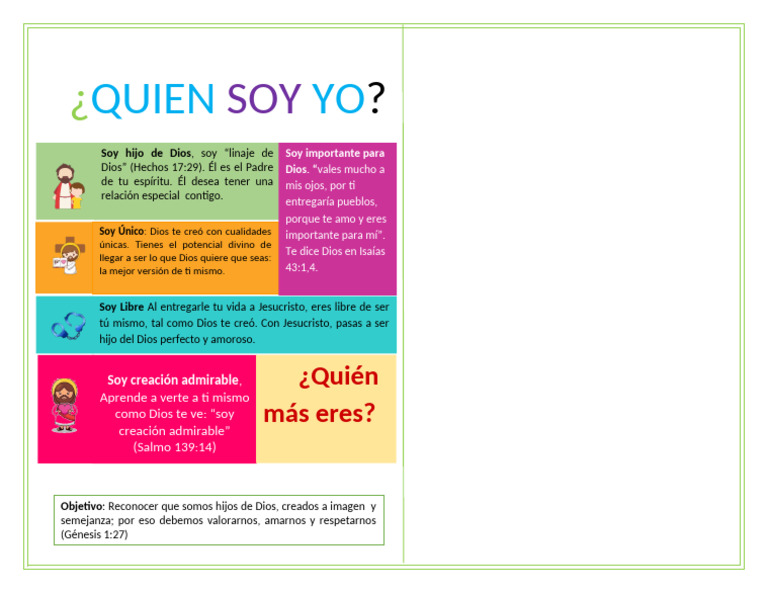 1-Quien Soy Yo-Idea Mano | PDF