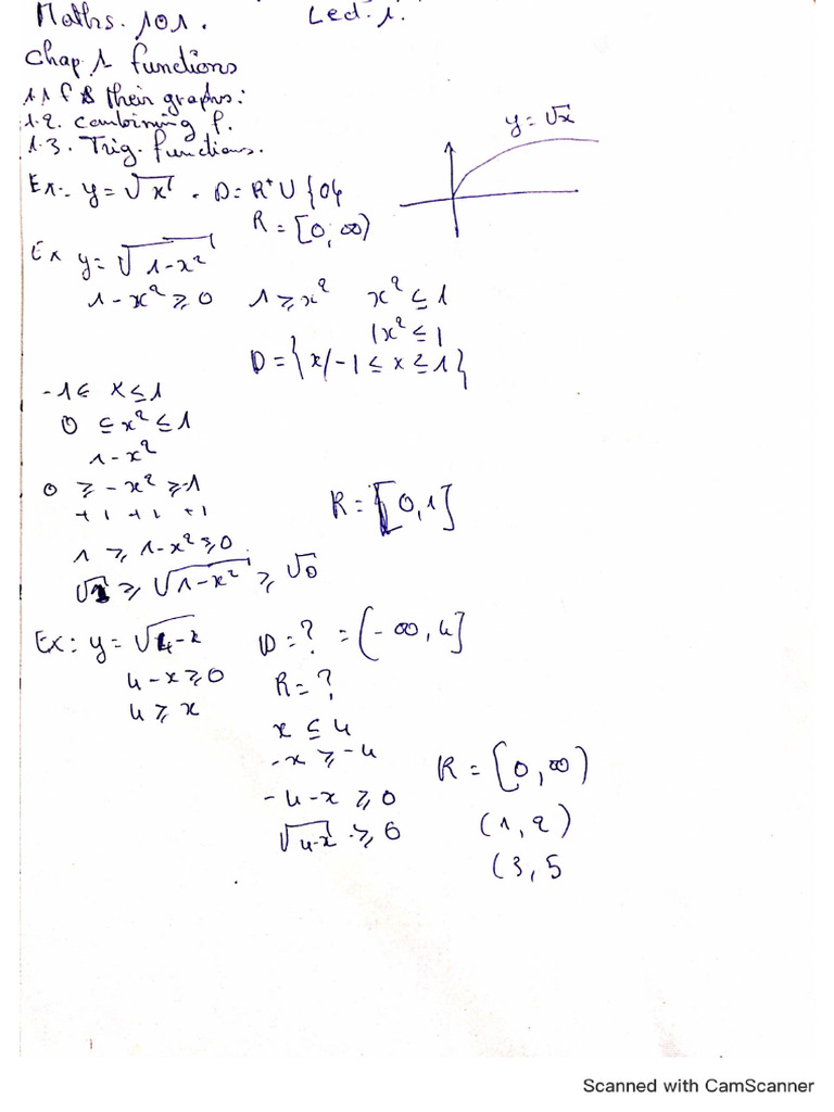 Maths 101 Lect | PDF