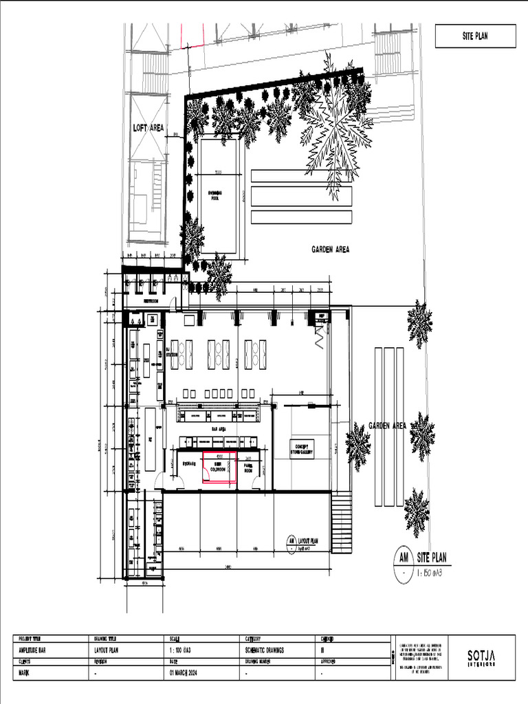 Amplitude Bar - Layout Plans - 01 March 2024 | PDF