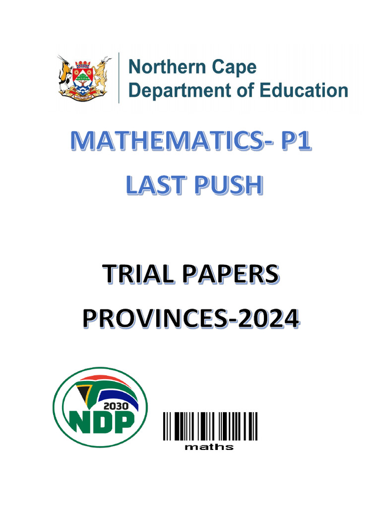 Trial Papers Compilation p1 Eng FF 2f | PDF | Algebra | Mathematical Concepts