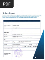 Australia Awards Referee Letter Template | PDF | Leadership | Doctor Of ...