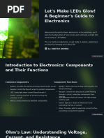 Basic Electronic Components PDF | PDF | Inductor | Electronic Circuits
