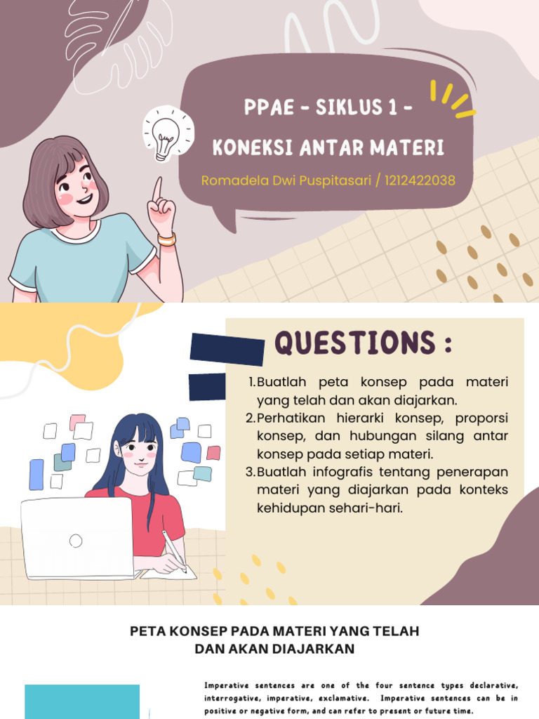 Ppae Ii Siklus Ii Topik 5 Koneksi Antar Materi Pemetaan Pdf