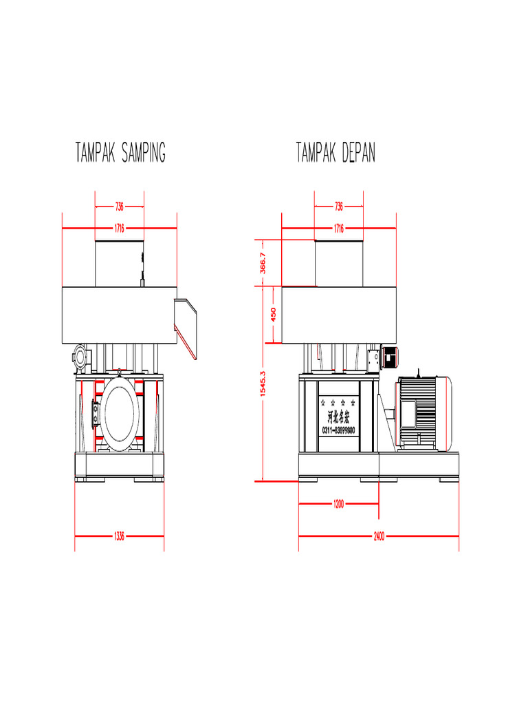 Layout Mesin Briket | PDF
