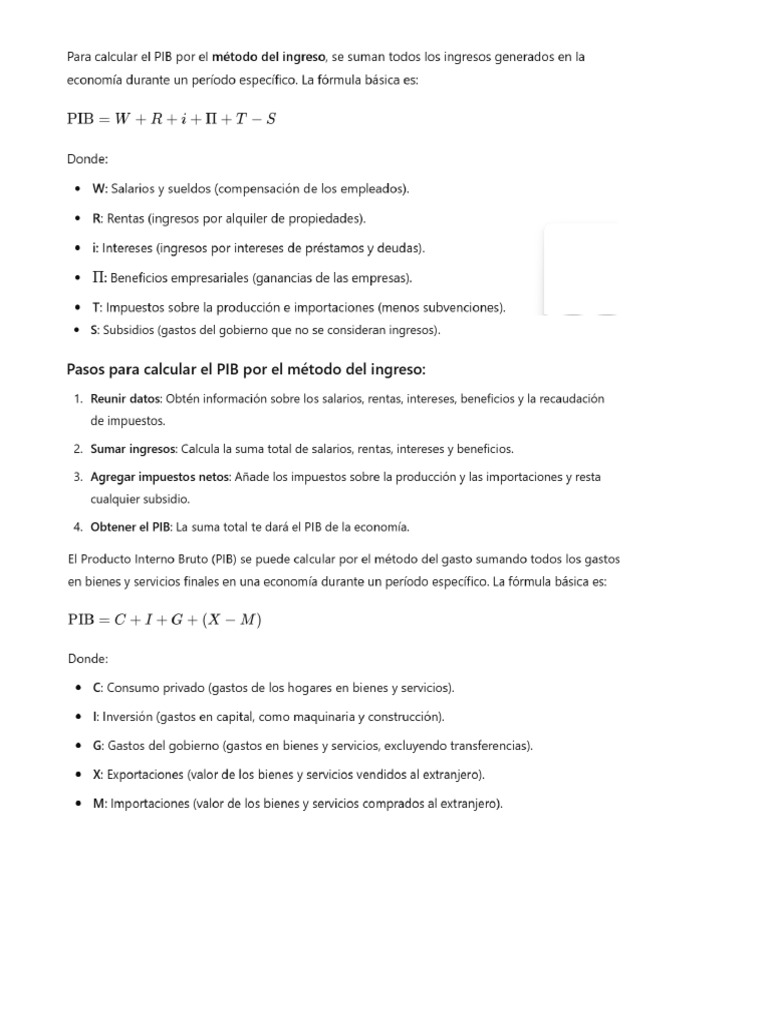 Formulas Macro | PDF