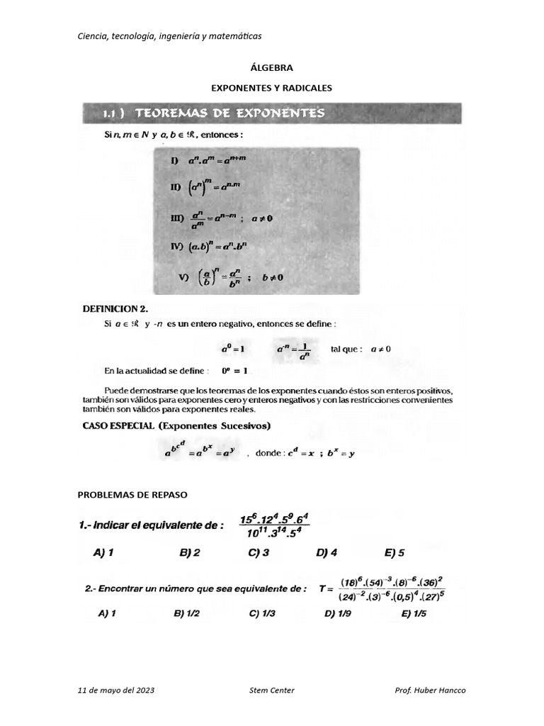 Clases 2 | PDF