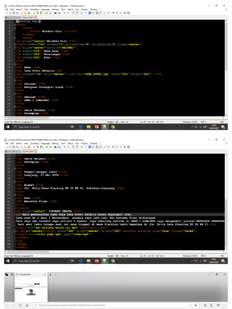 19 - ISNA PUTRI NATALIAtugas1.4 Format Multimedia | PDF