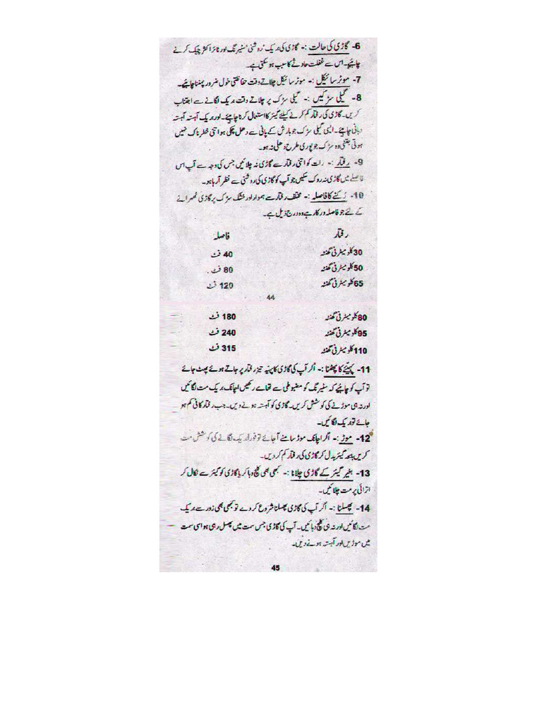 Highway Code Book (1) - 24 | PDF