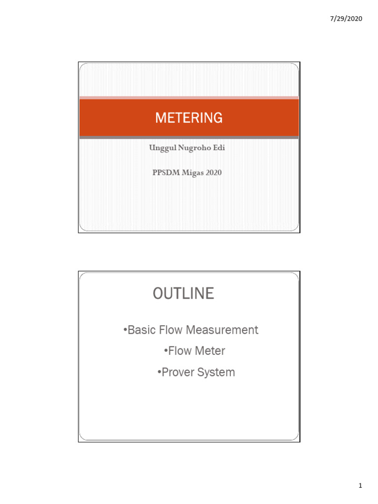 NO.8 Metering System Loading Master | PDF