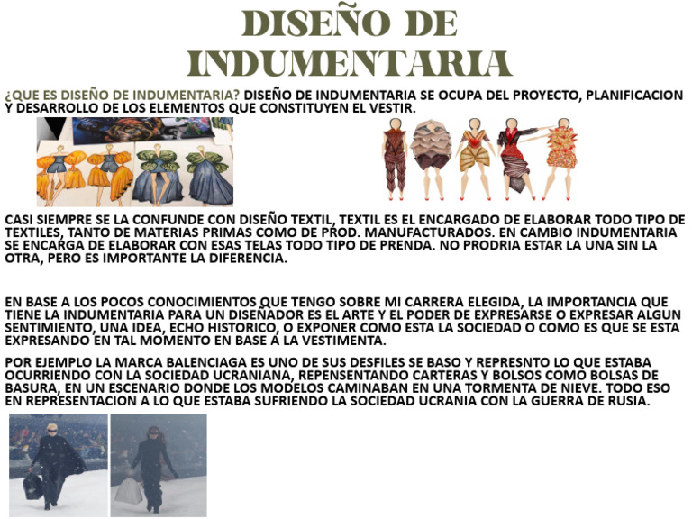 Diseño de Indumentaria: Arte y Expresión | PDF