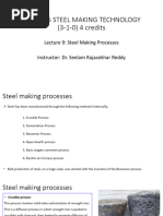 Open Hearth Steelmaking Process Overview | PDF | Steel | Steelmaking