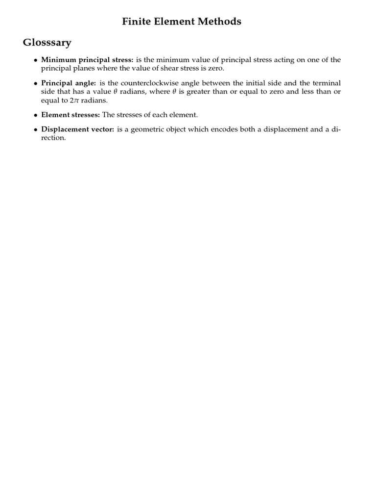 Module 49 Glossary | PDF