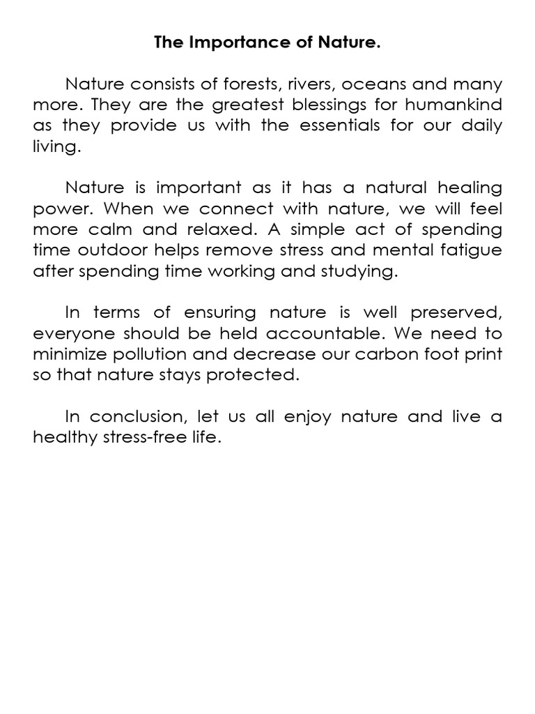 The Healing Power of Nature | PDF