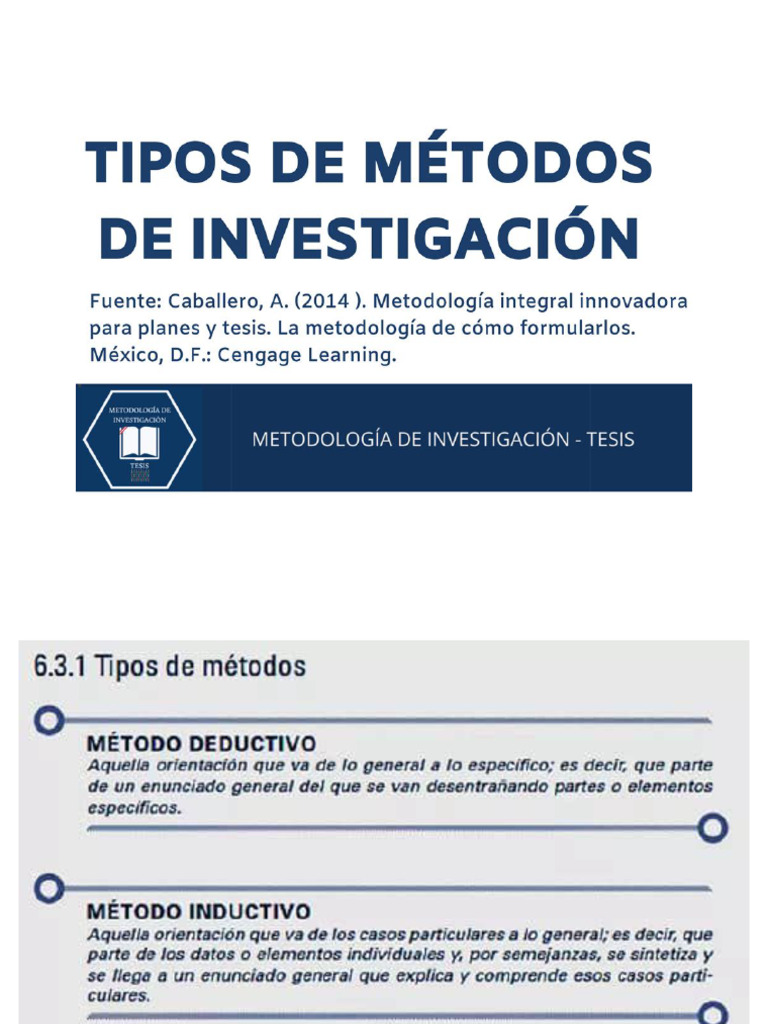Tipos de Investigacion | PDF
