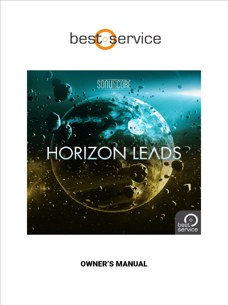 Horizon Leads Manual en | PDF | Low Pass Filter | Sampling (Signal ...