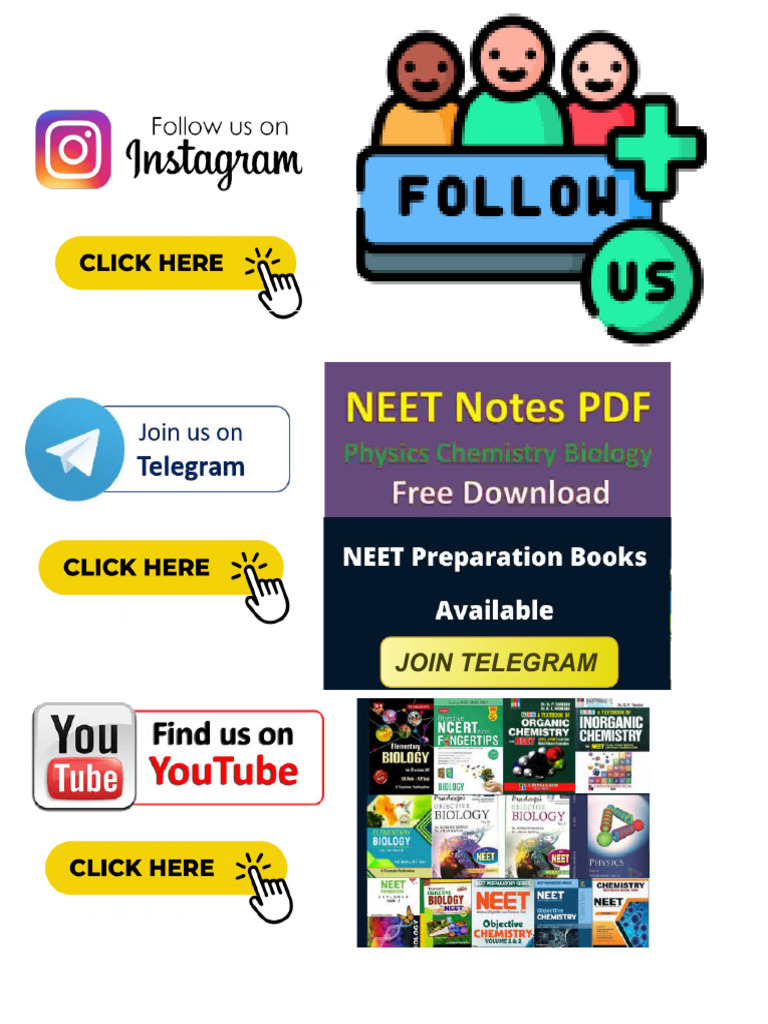 Join NEET Nerds on Social Media | PDF