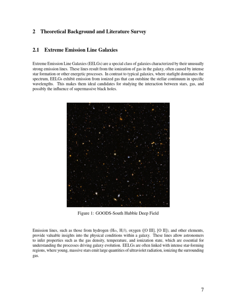 Project Report Notes | PDF | Galaxy | Star Formation