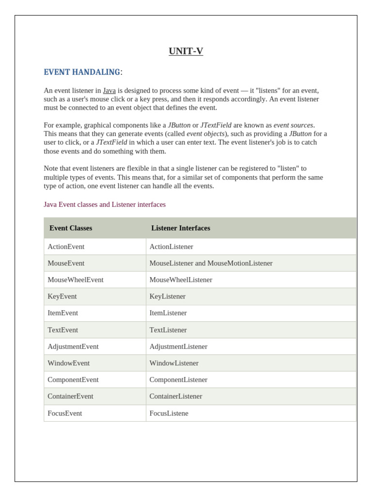 Unit 5 Pdf Class Computer Programming Method Computer Programming
