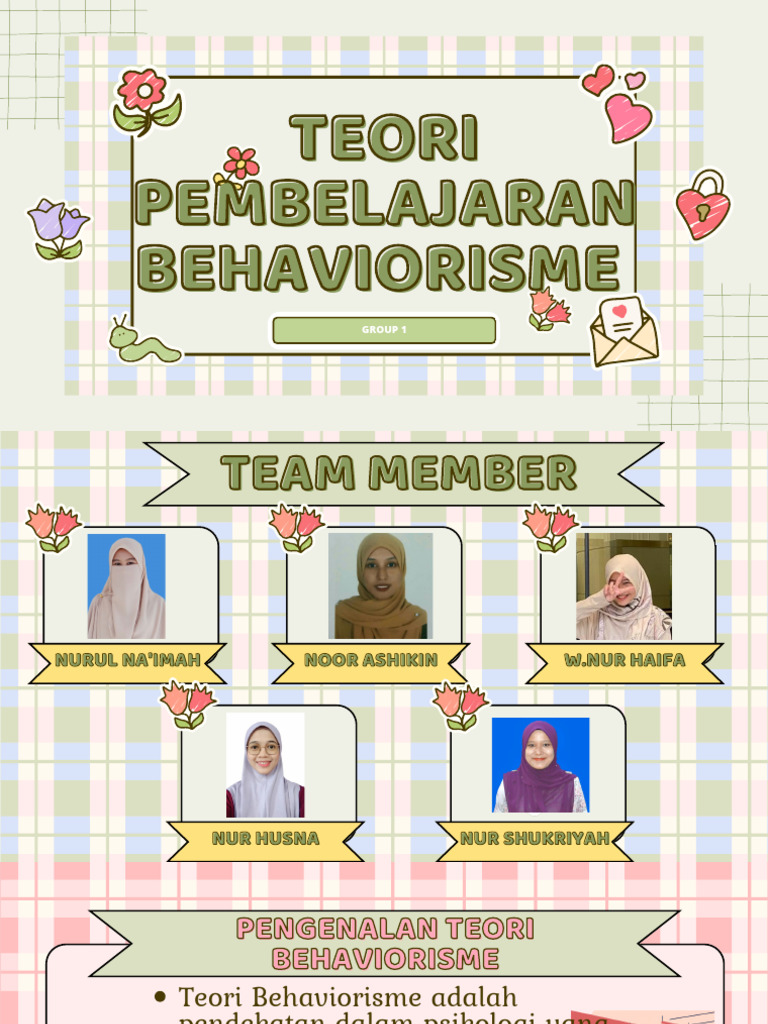 Teori Behaviorisme Grouping 20241018 132524 0000 | PDF
