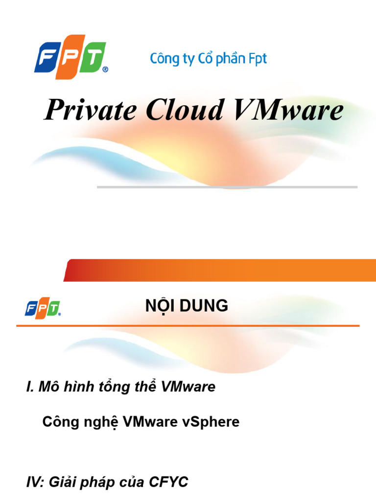 Private Cloud VMWare | PDF