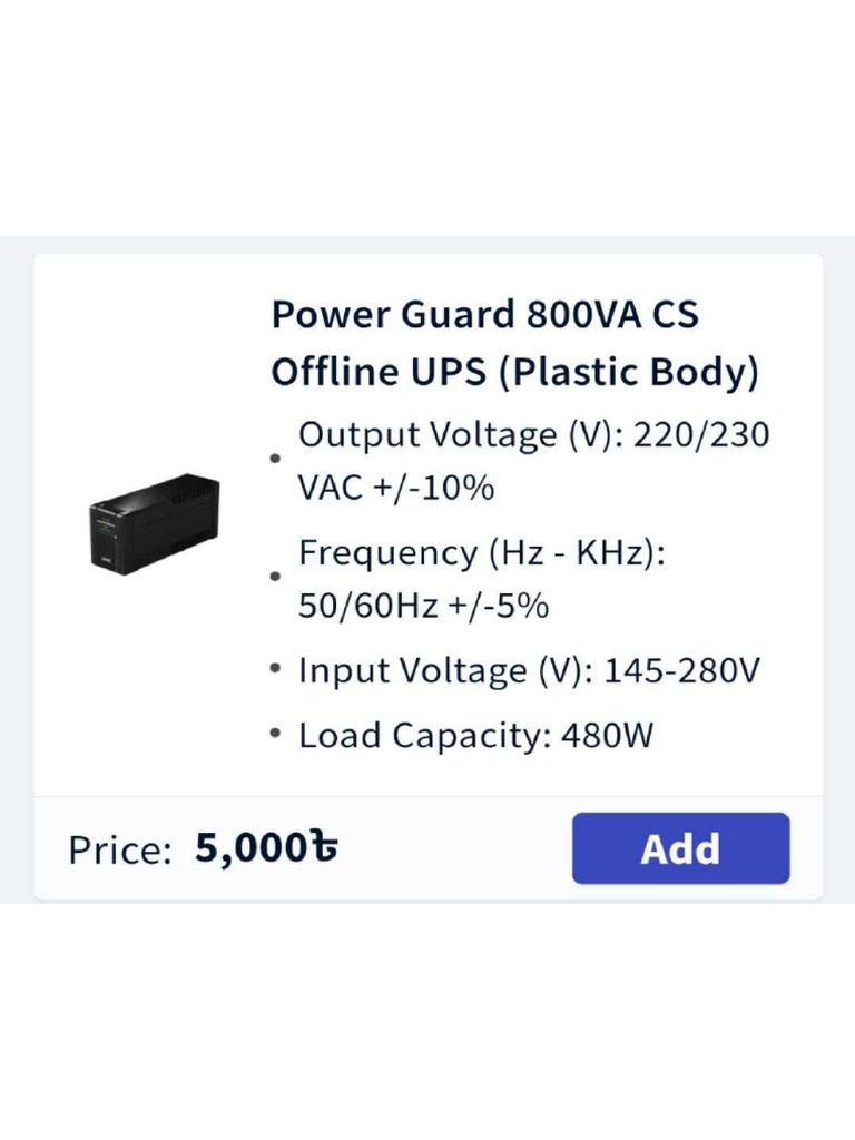 Best UPS Under 40k PC | PDF