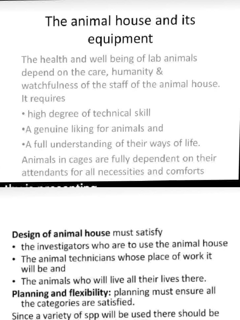 Animal House Design and Management Guide | PDF | Wall | Building Insulation