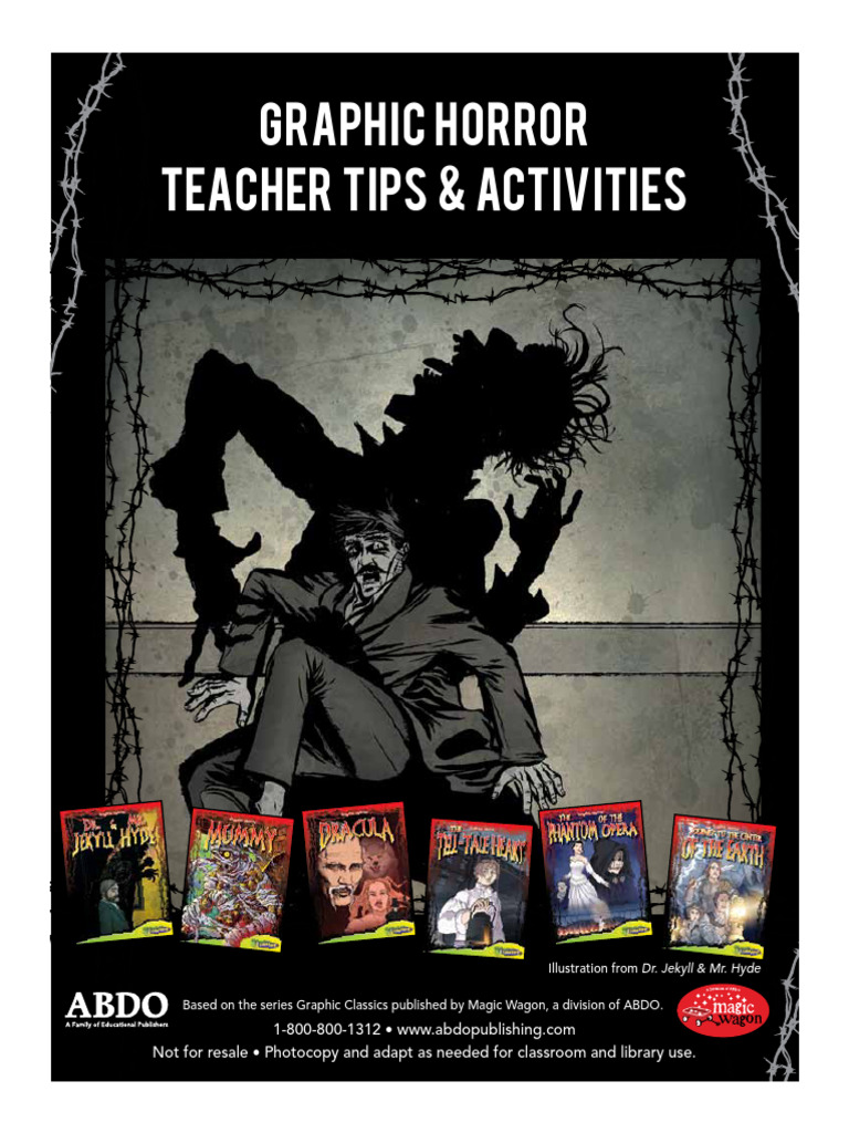 Graphic Horror TeachersGuide | PDF | Horror Fiction | Vampires