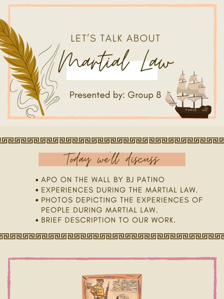 Martial Law ( PETA 3) | PDF | Martial Law | Human Rights
