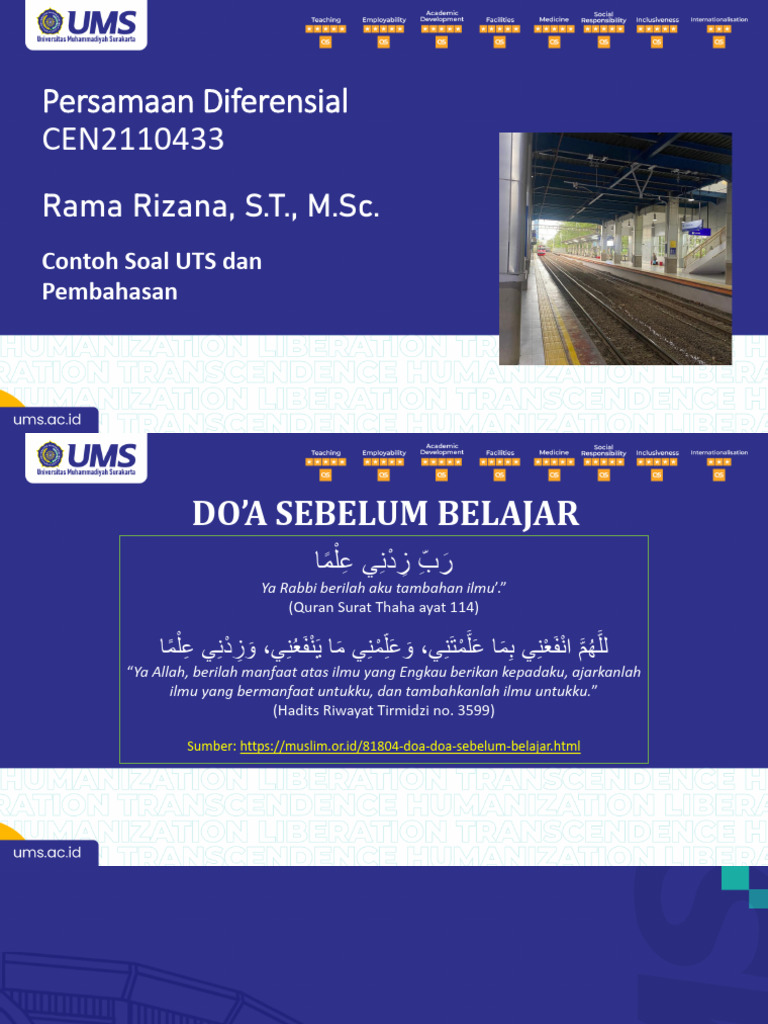 Contoh Soal UTS Kalkulus Dan Pembahasan | PDF | Islamic Texts