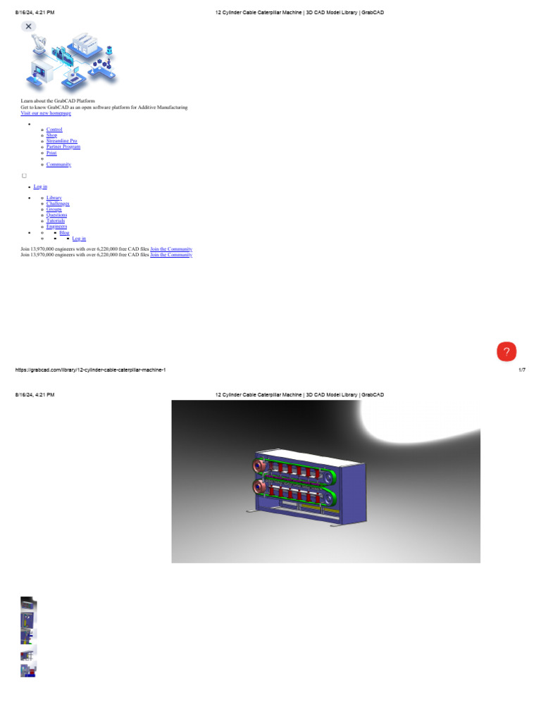 GrabCAD Platform for Engineers | PDF | 3 D Modeling | Computer Aided Design
