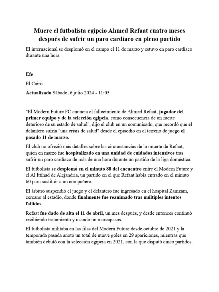 Ahmed Refaat Traducción | PDF