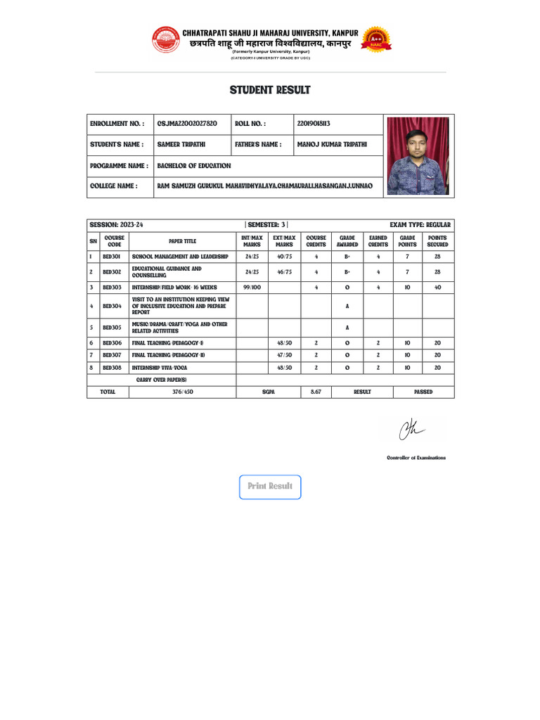 Sameer Tripathi | PDF